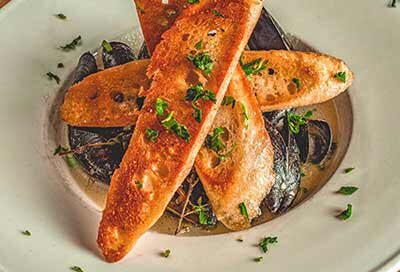 Meridian Dinner Menu - Land Ocean