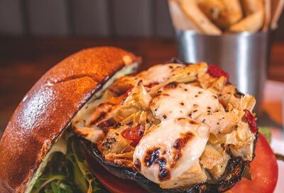 Meridian Dinner Menu - Land Ocean